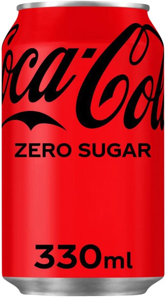 Frisdrank Coca Cola zero blik 330ml Prixos